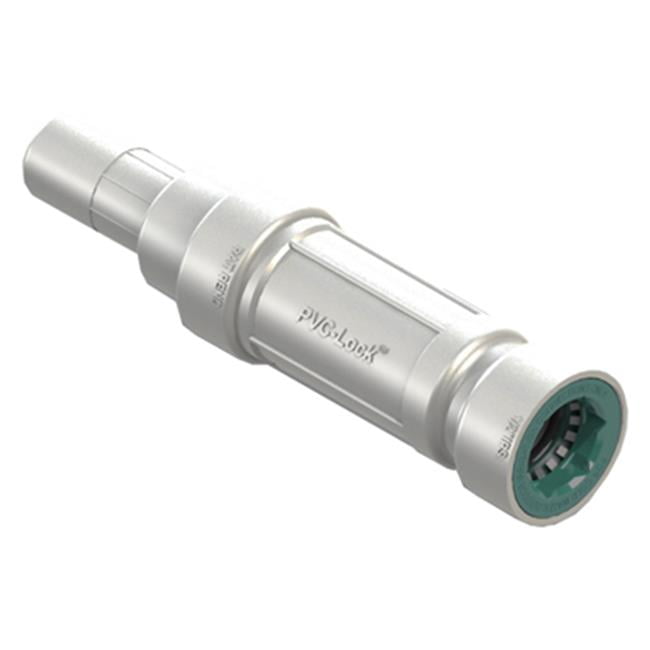 Orbit Underground 33783 0.5 in. PVC Lock Slide Repair Fitting - Walmart ...