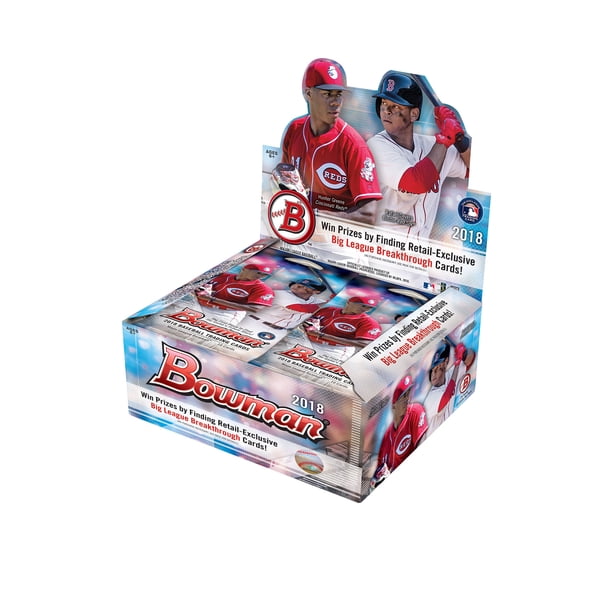 2018 Bowman Baseball Factory Sealed Display Box - Walmart.com