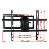 VideoSecu Articulating Wall Mount for LG 55-86 inch TVs, LED LCD Plasma ...