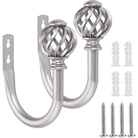 Set Of 2 Curtain Tiebacks - Hooks - Fasteners - Tiebacks - Supports For ...