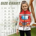 chaqlin Fire Engine Vest Jacket for Boys 4T Casual Sleeveless Winter ...