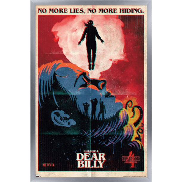 Netflix Stranger Things: Season 4 - Dear Billy Wall Poster, 22.375" x ...