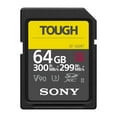 Sony TOUGH-G series 64GB SDXC UHS-II Card with Memory Card Carrying ...