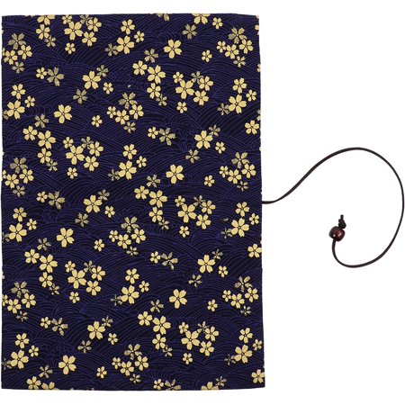 Fabric Book Sleeve Cover Vintage Cherry Blossoms Pattern Book Cloth ...