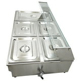5 Pan Electric Food Soup Warmer Commercial Buffet Food Warmer ...