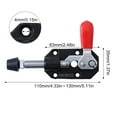 Adjustment Toggle Clamps Pull Button Quick Release Push Pull Action Toggle Clamps Toggle Clamps ...