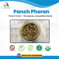 Al Hossain Panch Phoron Whole Spice Blend 8.8oz (250g) – Bengali Five ...