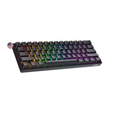 Free Shipping! HK GAMING GK61 Mechanical Gaming Keyboard | 61 Keys RGB ...