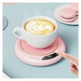 20W Coffee Mug Warmer USB Desk 3 Temperature Setting Electric Beverage ...