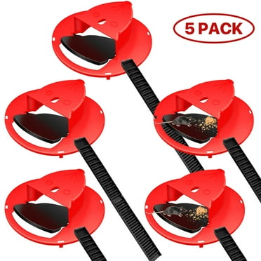 Mouse Killer Roll Trap, Rat Trap Bucket Spinner with 19.69in Mesh Ramp ...