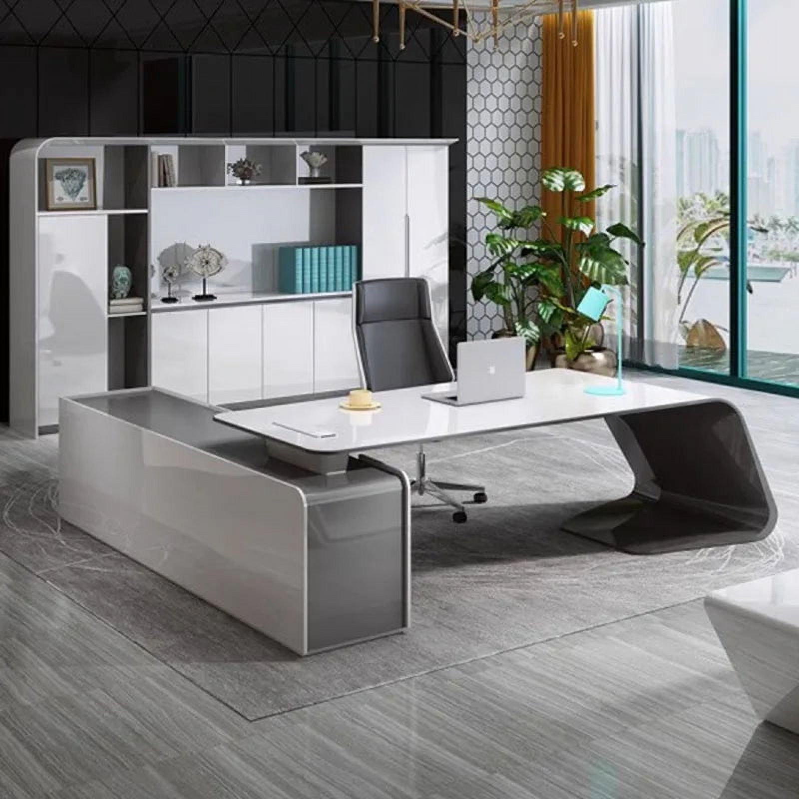 Drawers Organizers Office Desk Standing Reception Luxury European ...