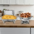 PRIJESSE Restaurants Buffet Chafing Dishes Sets - 2 Rectangular 8QT + 2 ...