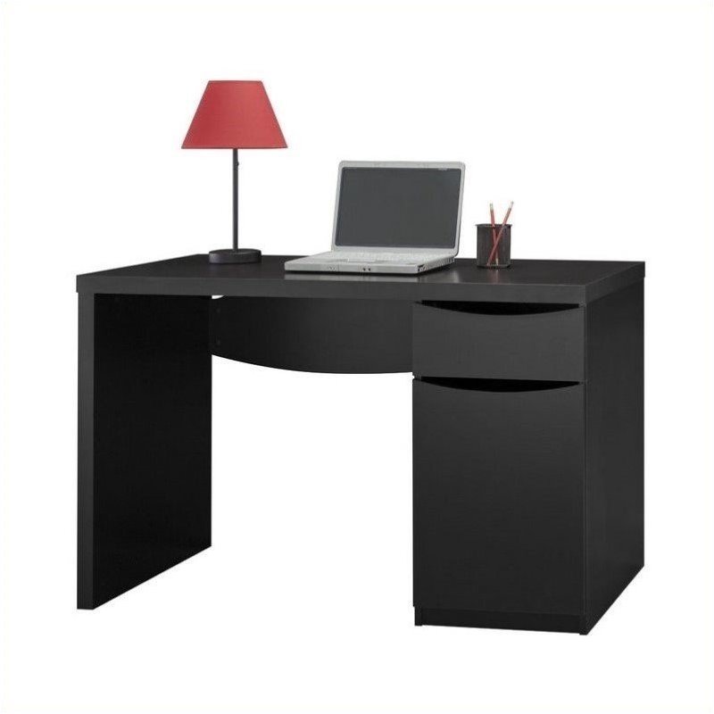 Scranton & Co Montrese Computer Desk in Classic Black - Walmart.com