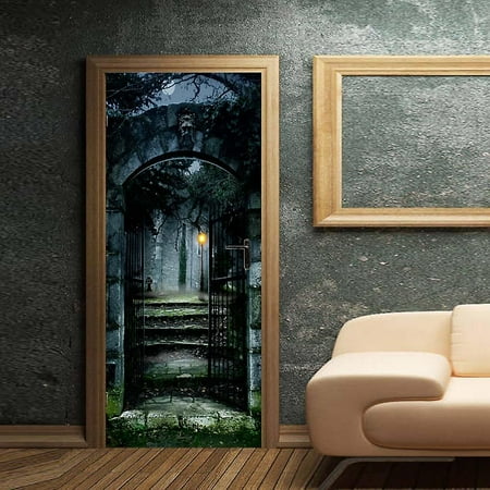 Halloween 3d Print Stickers Horror Wall Door Decals Decors | Walmart Canada