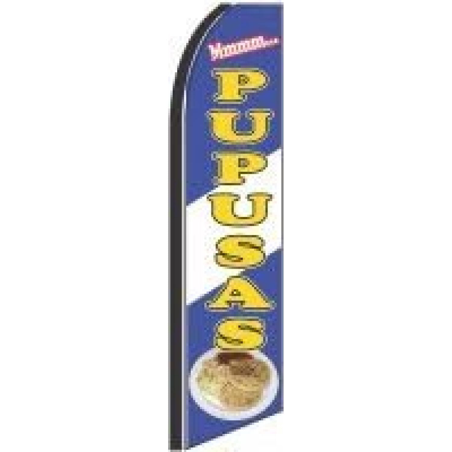 Pupusas King Size Swooper Flag Sign - Walmart.com