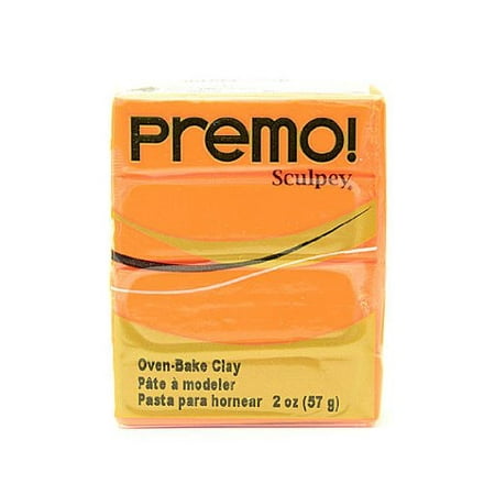 Sculpey Premo Premium Polymer Clay orange 2 oz. [PACK OF 5 ] | Walmart ...