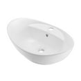 Ivy 23 Oval Ceramic Vessel Sink - Walmart.com