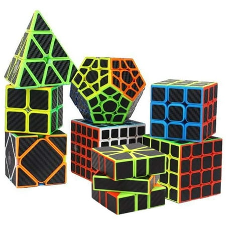 HTCM Magic Cube Set, Puzzle Cube, Speed Cube 2x2 3x3 4x4 5x5 Skewb Cube ...