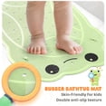 Baby Bath Mat for Tub Non Slip Bathtub Mat Ruber Cartoon Frog Shower ...