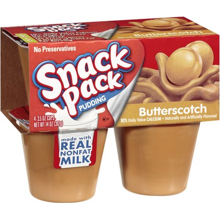 UPC 027000411407 - Hunt's Butterscotch Snack Pack Pudding, 14 oz ...