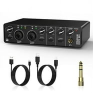 Free Shipping! Professional USB Audio Interface with MIC/LINE, Guitar ...