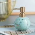 AOOOWER Elegant Ceramic Soap Dispenser With Wide Mouth For Bathroom ...
