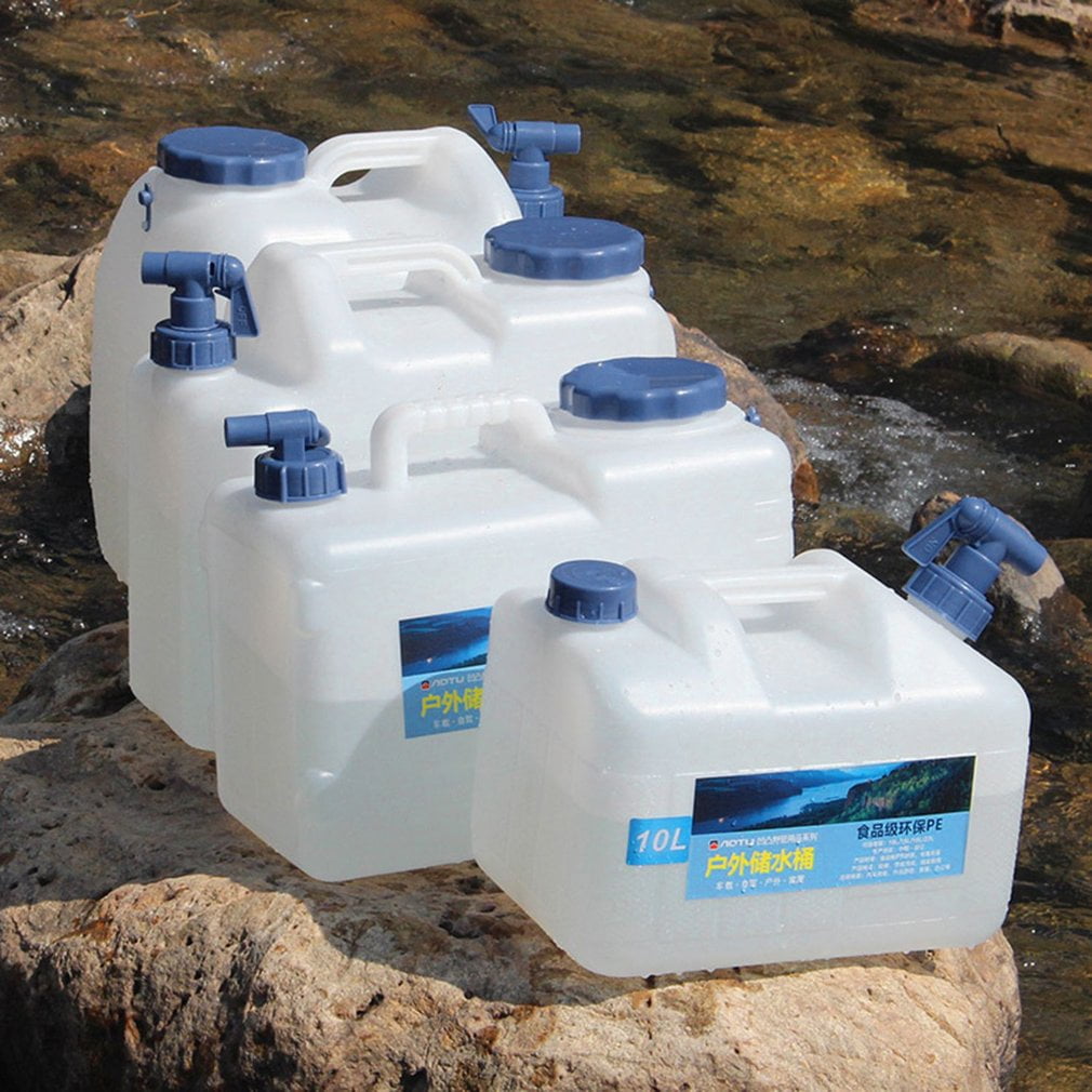 Single Hand Water Barrel Outdoor Sports Portable Water Storage Pail ...