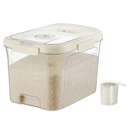 Récipient De Riz, Boîte De Stockage De Riz Scellée, Type De Presse Pour ...