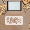 1pc PET Hollow Out Drawing Painting Stencils for DIY Scrapbook Photo ...