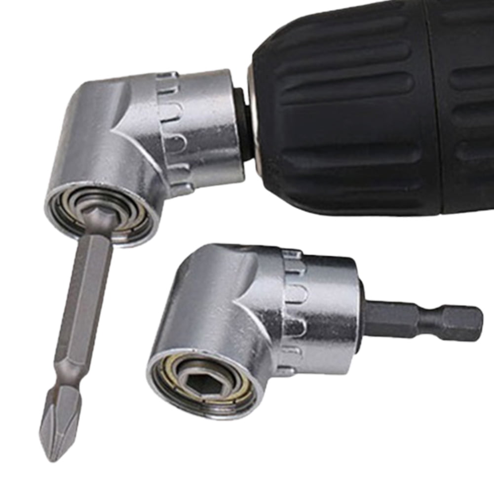 105 Degree 1/4inch Shank Extension Screwdriver Angle Drill Bits Adapter ...