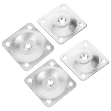 Leg Daddy 5/16" Threaded T-Plate Sofa Leg Attachment Plates, Set of 4 ...