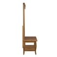 Linon Santa Fe Hall Tree with Four Hooks, Antique Brown Finish ...