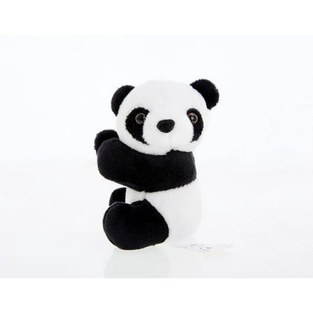 Bamboo Panda, Soft Toy, Black & White Simulation Panda Clip Plush Toy ...