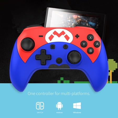 Jinveno S600 Bluetooth-compatible Wireless Controller Wired Gamepad for ...