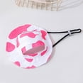 Cat Hats with Ear Holes Adjustable Mini Pet Headwear Summer Sun ...