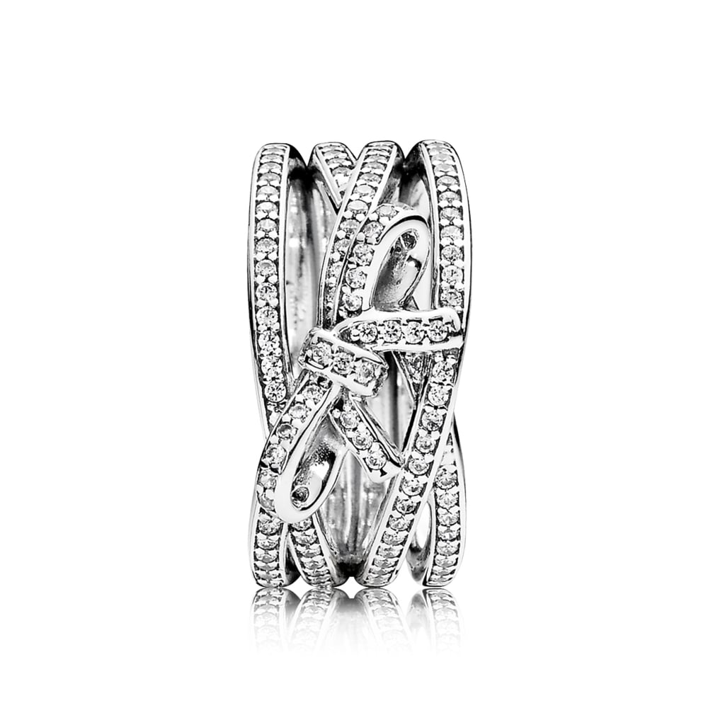 PANDORA - Authentic Delicate Sentiments Ring 190995cz-56 size (7.5 ...
