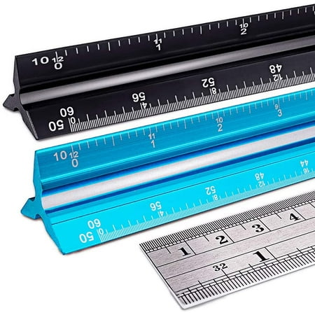 Architectural Scale Ruler, Number-one 12 Inch Engineer Scale Ruler Set ...