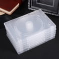 12Pcs Ultra Thin Transparent CD DVD Case Box Slim Clear Storage ...