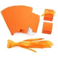 Orange Gift Candy Box Bulk 2x2x2 inches with Orange Ribbon Party Favor ...