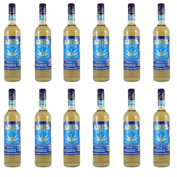 Pack de 12 Licor de Agave Azul Extremo 1 L Azul Extremo 1 L | Walmart ...