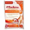 Plackers Orthopick Floss Picks for Back Teeth, Braces Ready, 36-pack ...