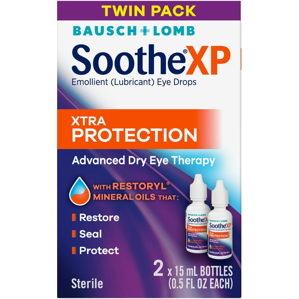 Soothe® XP Lubricant Eye Drops 2 x 0.5 fl oz (15 mL) - Walmart.com ...
