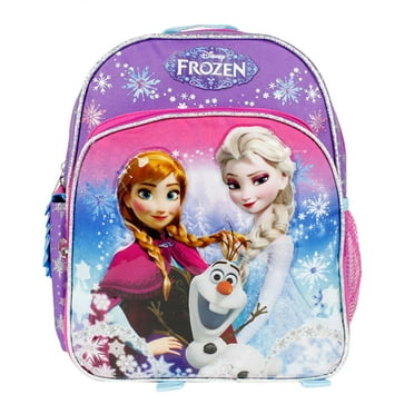 "Disney Frozen 2 Elsa & Anna 16"" Kids Rolling Backpack, Large Luggage ...