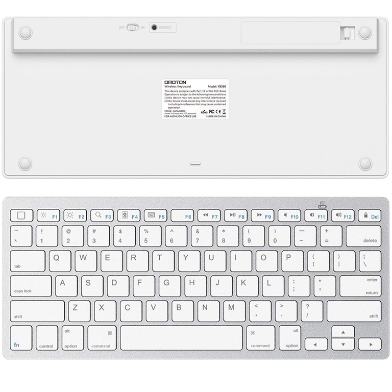 Compact Keyboard USB Wired Mini Keyboard, Slim Ergonomic Keyboard Small ...