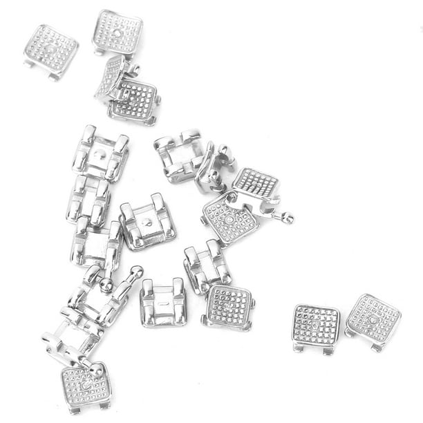 Orthodontic Brackets Braces,20Pcs Dental Orthodontic Edgewise Dental ...