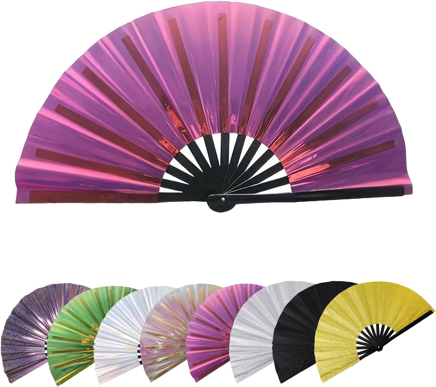 Line Dance Popping Fan, Line Dance Fans That Make Sounds, Folding Fans ...
