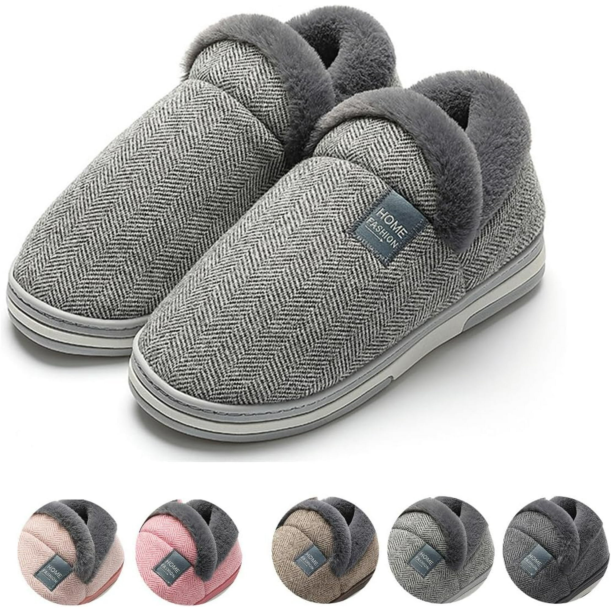 Click here for Salafire Womens Fuzzy Slippers Boots Indoor Outdoo... prices