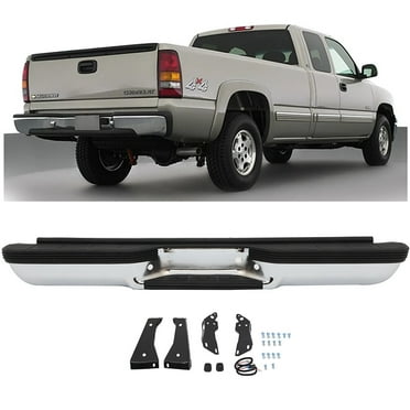 Kojem Black Rear Step Bumper Assembly Fits 14-20 Toyota Tundra Steel ...