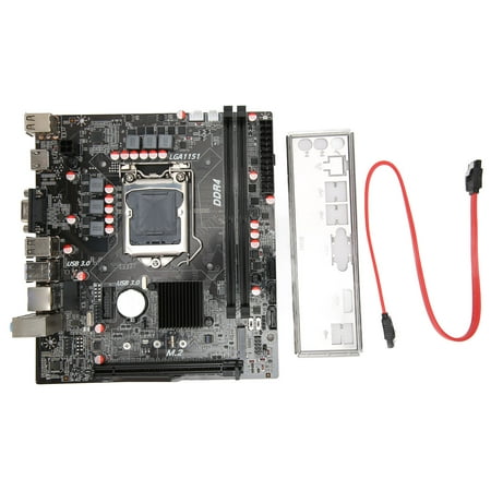 Desktop Computer M ATX Motherboard, M ATX Gaming Motherboard Dual ...