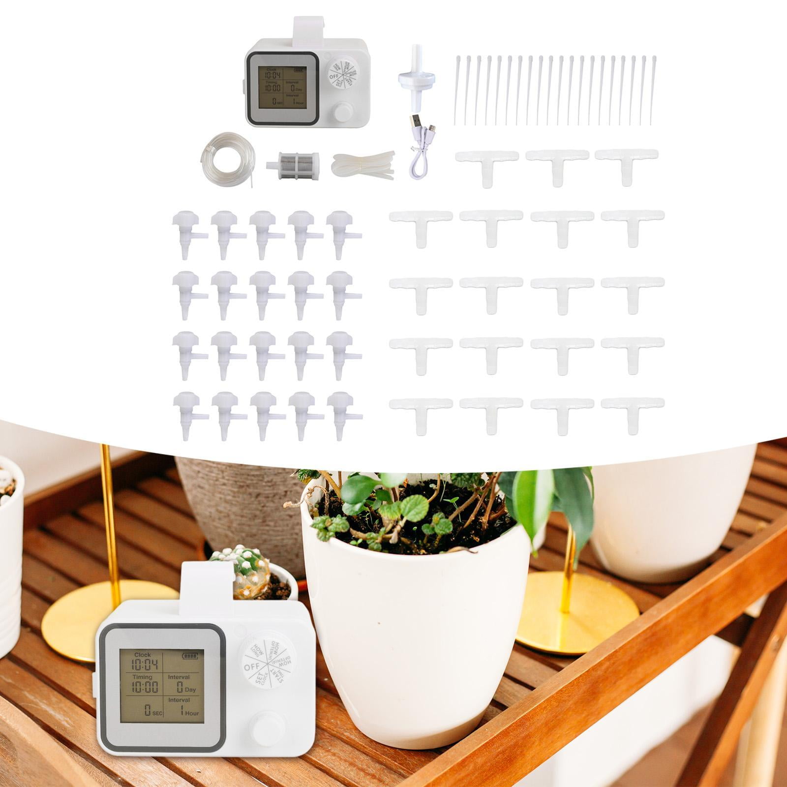 Regadera automática para plantas, temporizador de riego, de riego ...